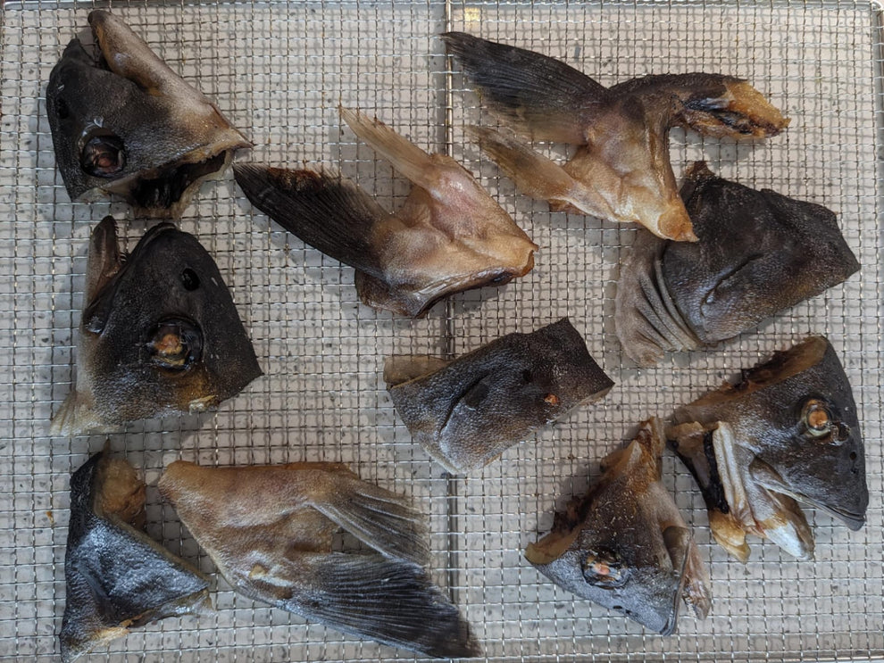 In House Dehydrated Gindara Sablefish (Black Cod) Head for Pets (About ...