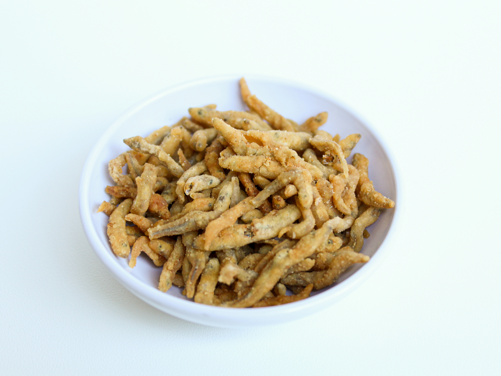 Wild Local Whitebait (Silverfish) – Dish The Fish