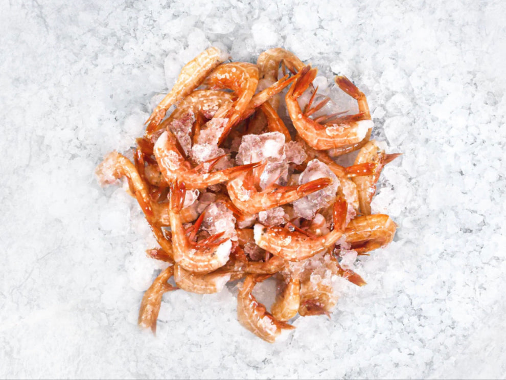 Wild Sustainable Side Stripe Prawns/ Botan Ebi Tail (454g/Tub) – Dish ...